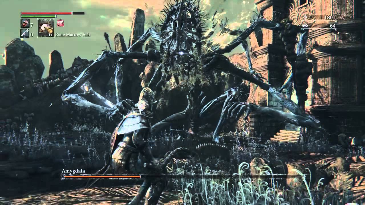 Bloodborne - Amygdala Boss Fight - YouTube