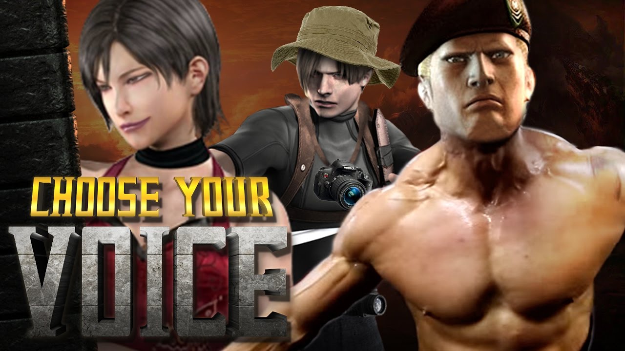 Leon vs. Krauser (Resident Evil 4) | Choose Your Voice #02 - YouTube