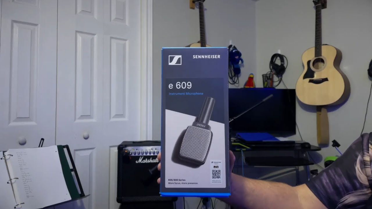 Sennheiser e609 Instrument Mic Review And Demo - YouTube