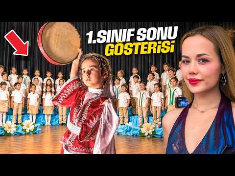 1.SINIF MEZUNİYET TÖRENİ ! YIL SONU OKUL GÖSTERİMİZ !? | Gamze Karta Öykü Karta