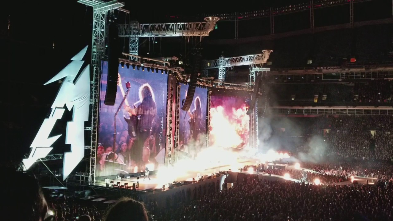Metallica Denver Colorado 2017 "Moth into the Flame" - YouTube