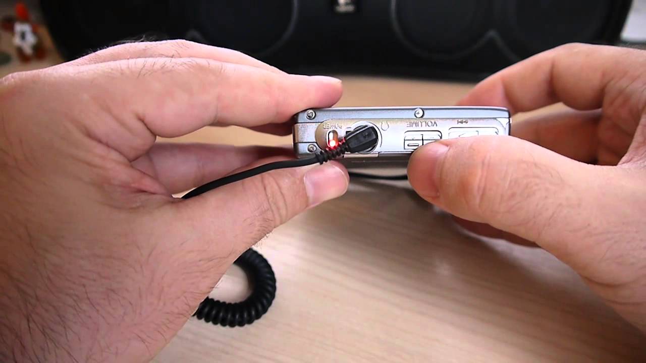 SHARP MD-S50 - Personal Minidisc rare and unique player - YouTube