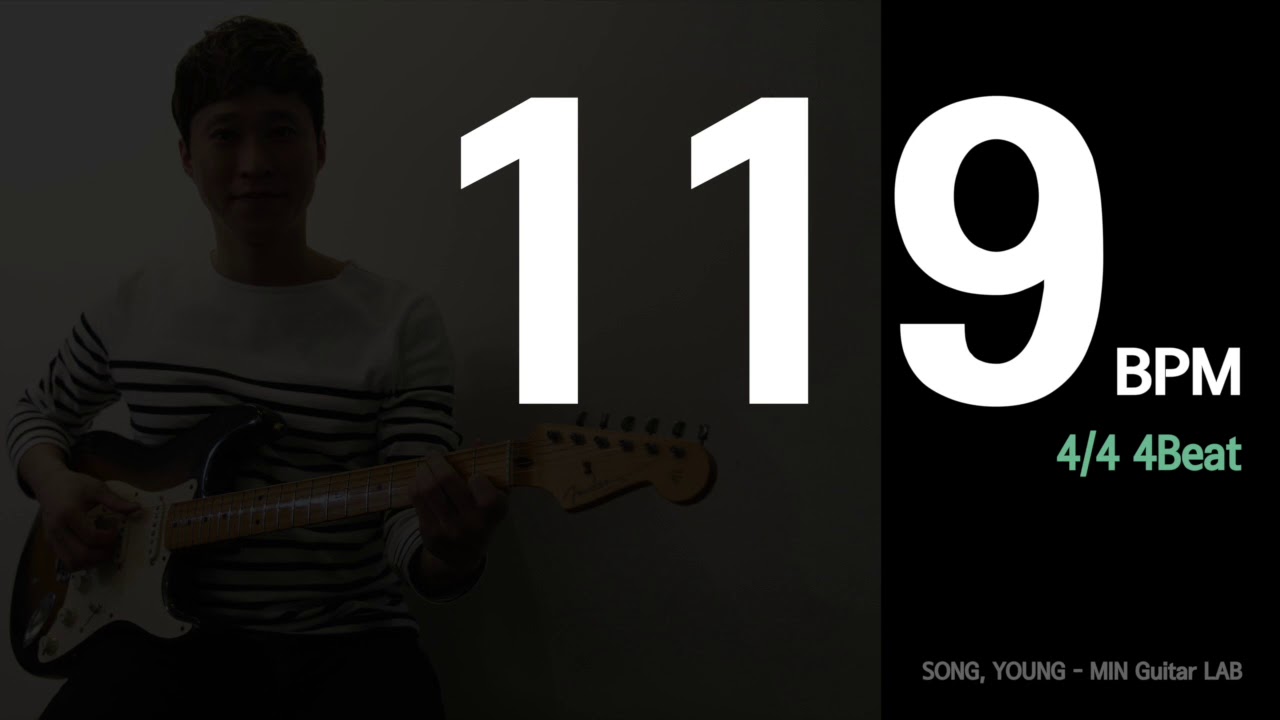 119 BPM Metronome 1Hour - YouTube
