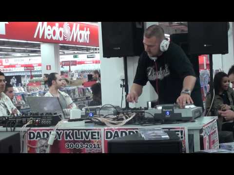 DADDY K DJ SET Media Markt Rue Neuve Bruxelles