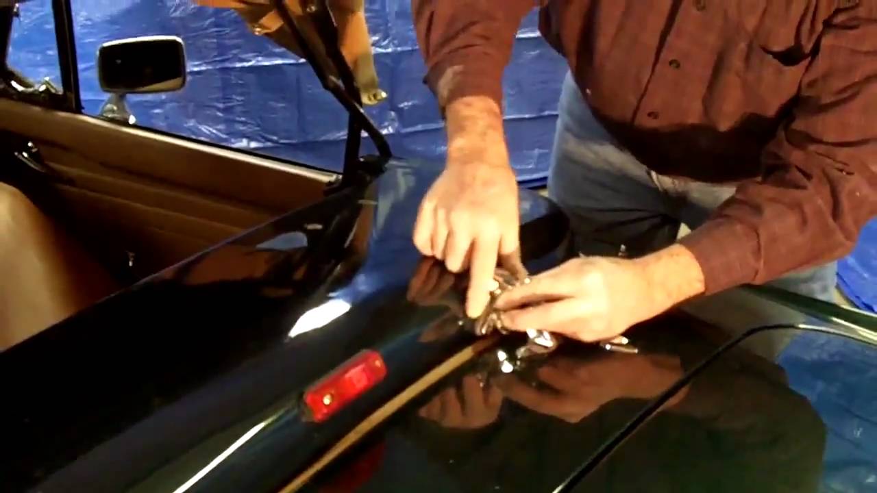 MGB "Nelson" Boot Installation Procedure - YouTube