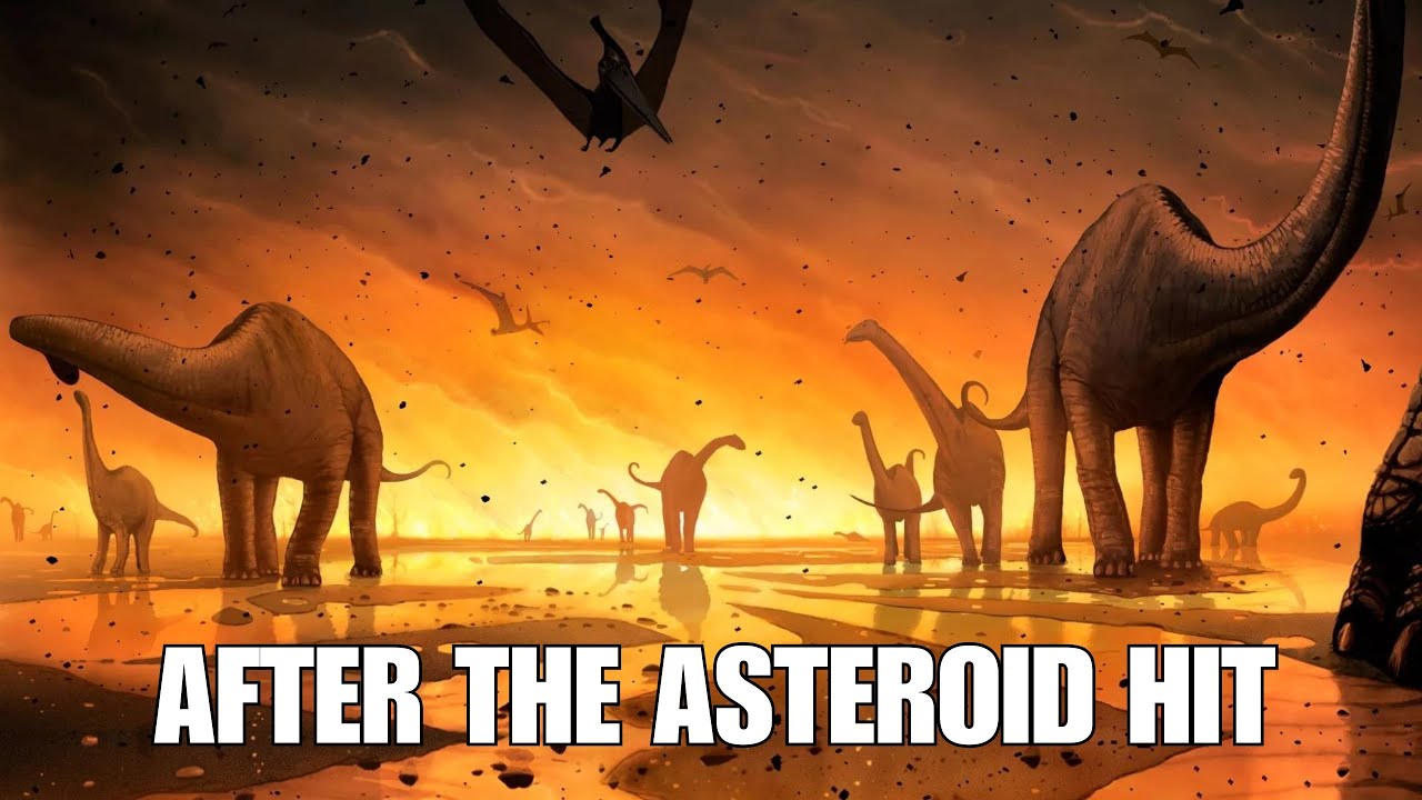 After the asteroid hit, how long did dinosaurs survive? - Prehistoric Animals - YouTube