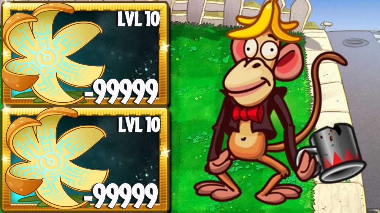 Super Monkey Zombie Vs Citron & Every Plant Max Level - PvZ 2 Challenge ...