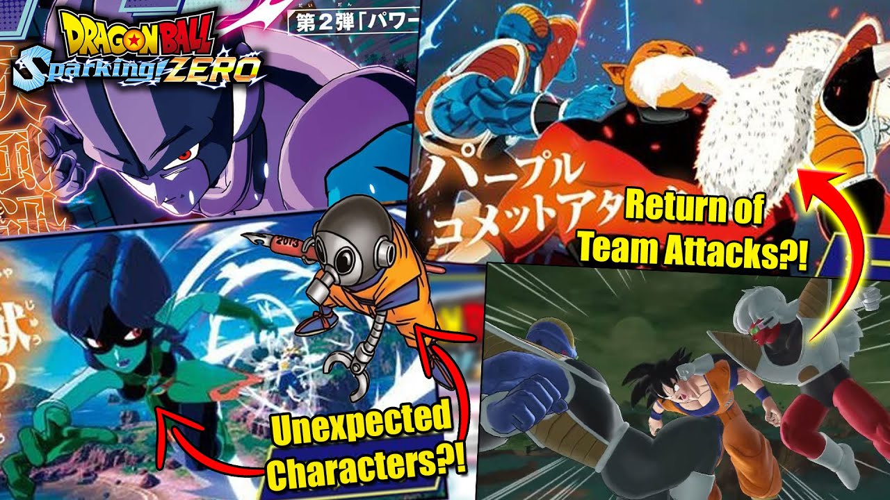 DragonBall Sparking Zero - No Ribrianne?! Team Attacks Returning? Akira ...