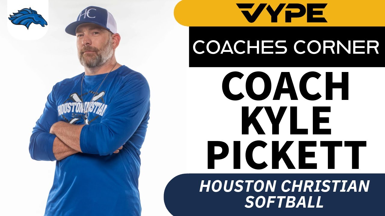 VYPE COACHES CORNER: Houston Christian Softball Coach Kyle Pickett - YouTube
