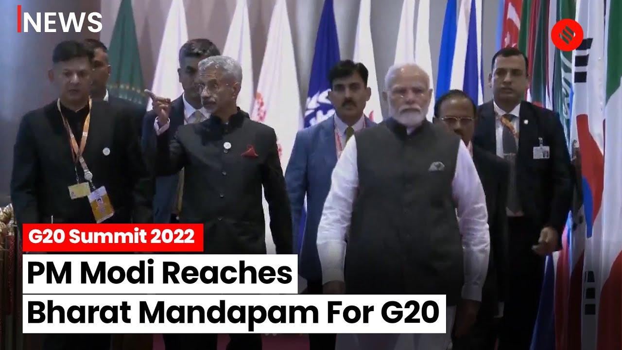 G20 Summit 2023: PM Modi Joins G20 Summit at Bharat Mandapam - YouTube