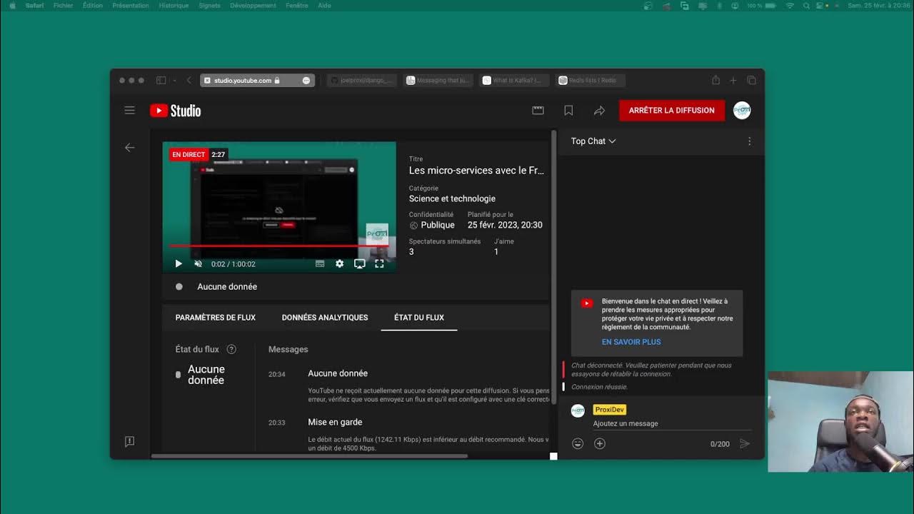 Les micro-services avec le Framework web Django et RabbitMQ - YouTube