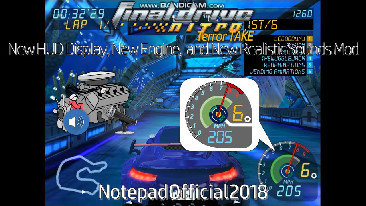 Final Drive Nitro Terror TAKE | New HUD Display, New Sounds, and More ...