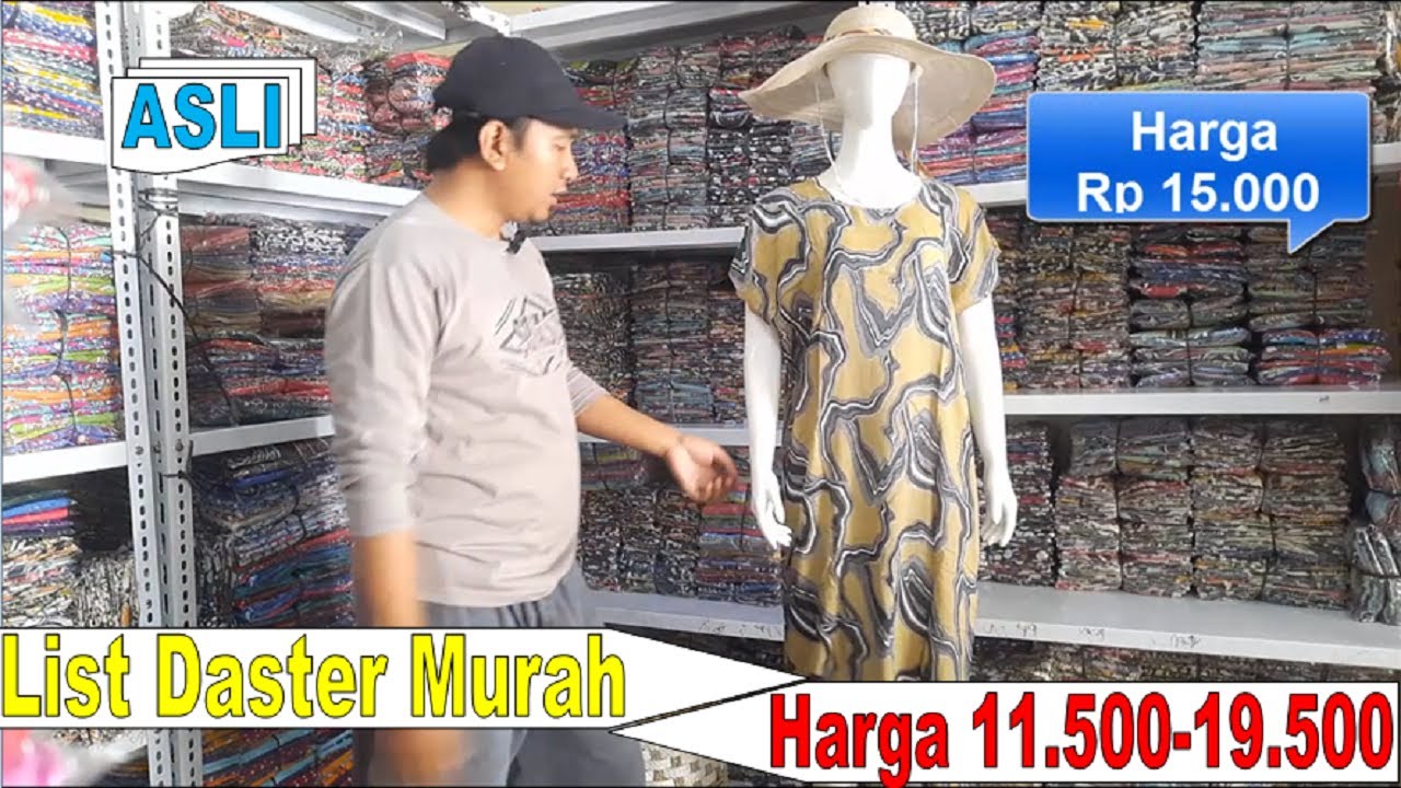 Aneka Macam Daster Harga Murah 10 Ribuan, Rekomendasi Pakaian Daster ...