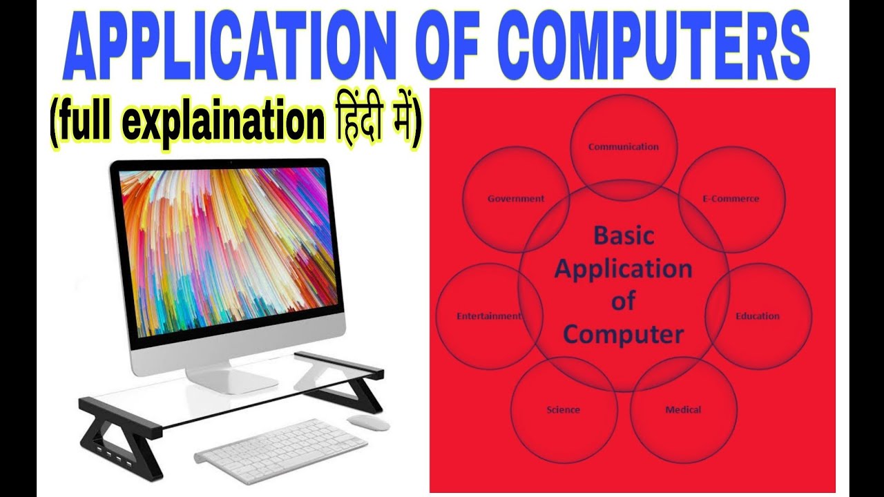 APPLICATIONS OF COMPUTER (कंप्यूटर के अनुप्रयोग) - YouTube
