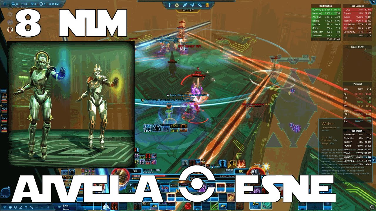 SWTOR 7.2 Team Blunder 8M NiM Aivela and Esne - YouTube