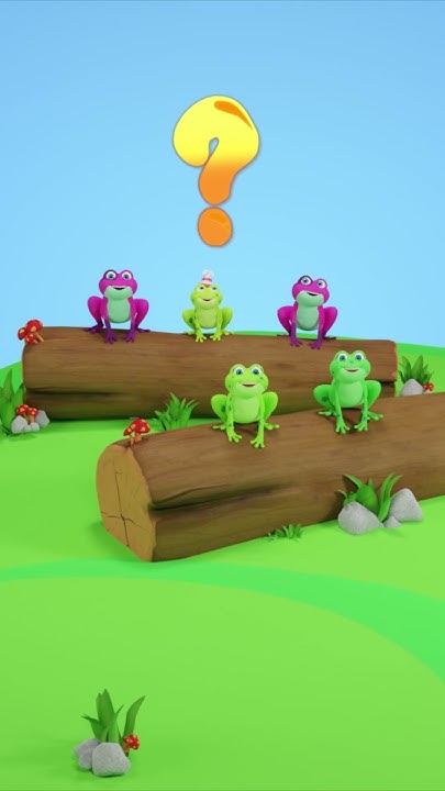 Compte les grenouilles ! | Vidéo éducative pour enfants | HeyKids # ...