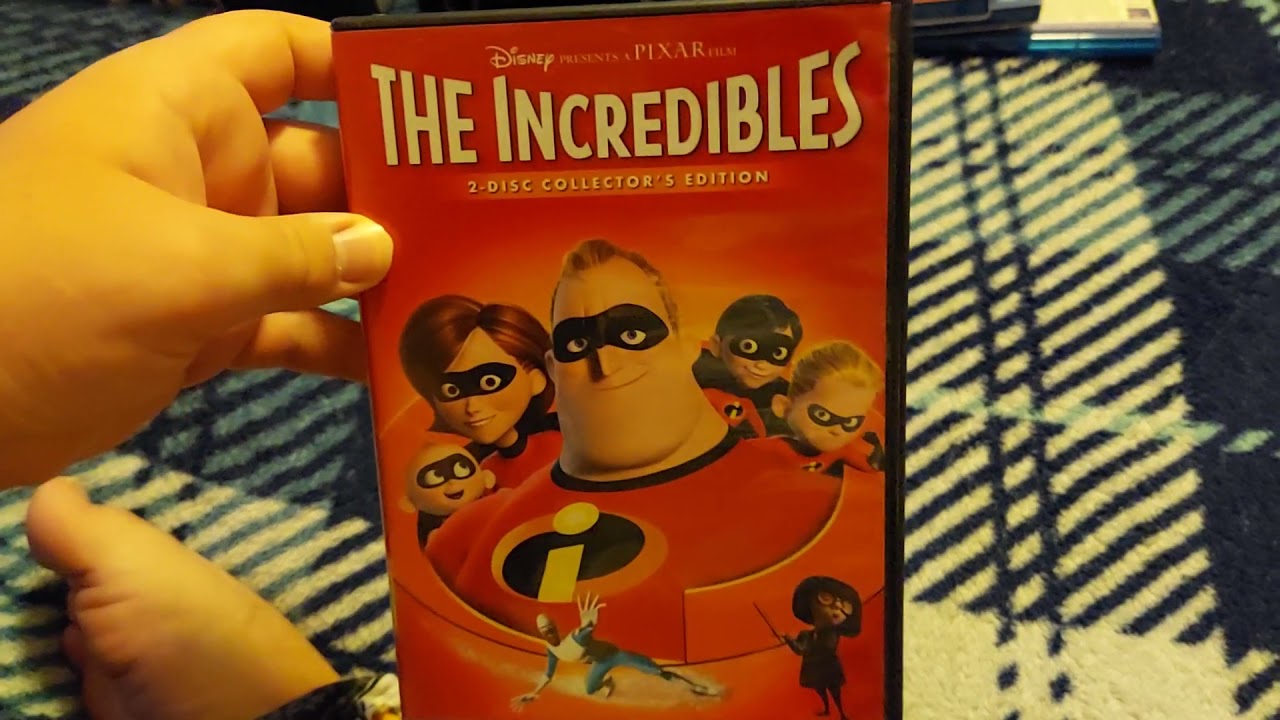 disney pixar vhs dvd and blu-ray collection - YouTube