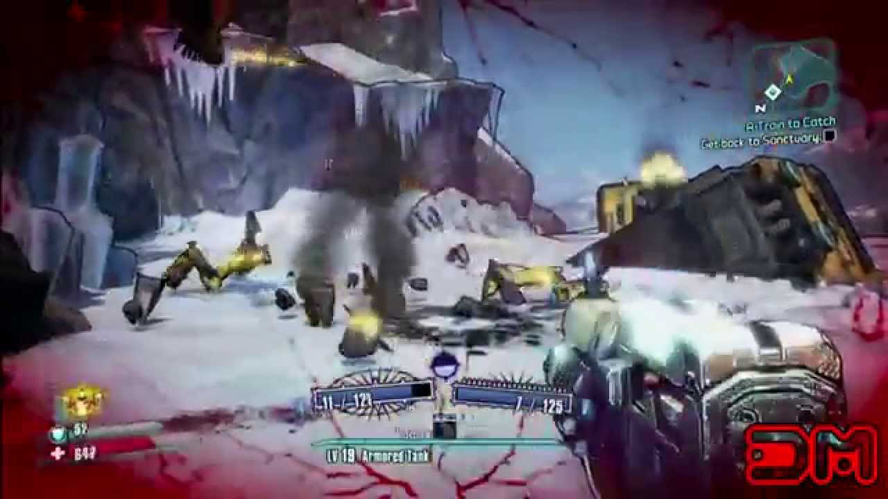 Borderlands 2 : Quick Level Up "A train to Catch" - YouTube