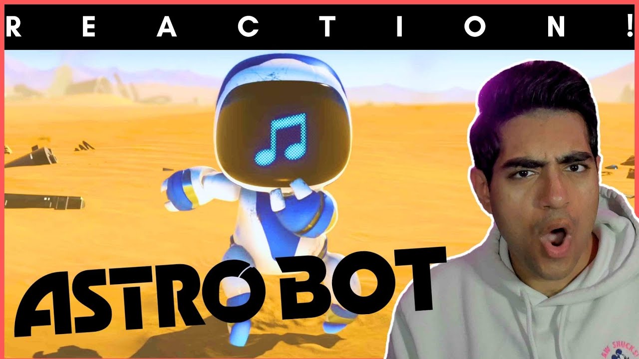 NOSTALGIC | Astro Bot - Announcement Trailer | PS5 Games | REACTION ...
