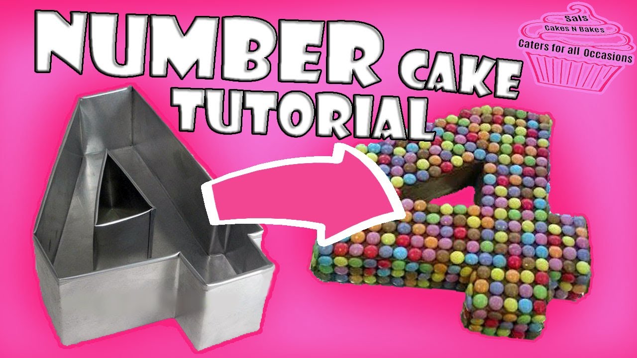 How To Make A Number Cake Tutorial Sal s Cake s N Bake s YouTube How To Make A Number Cake Tutorial Sal s Cake s N Bake s YouTube