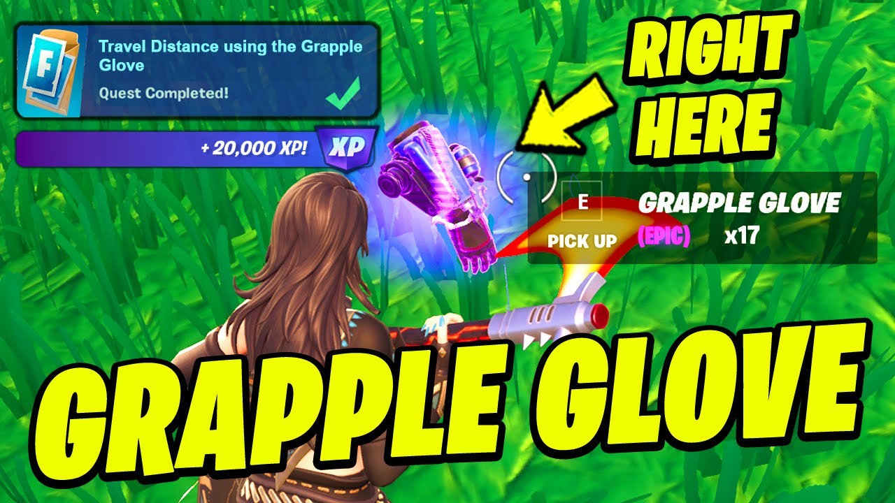 How to EASILY Travel Distance using the Grapple Glove & GRAPPLE GLOVE ...