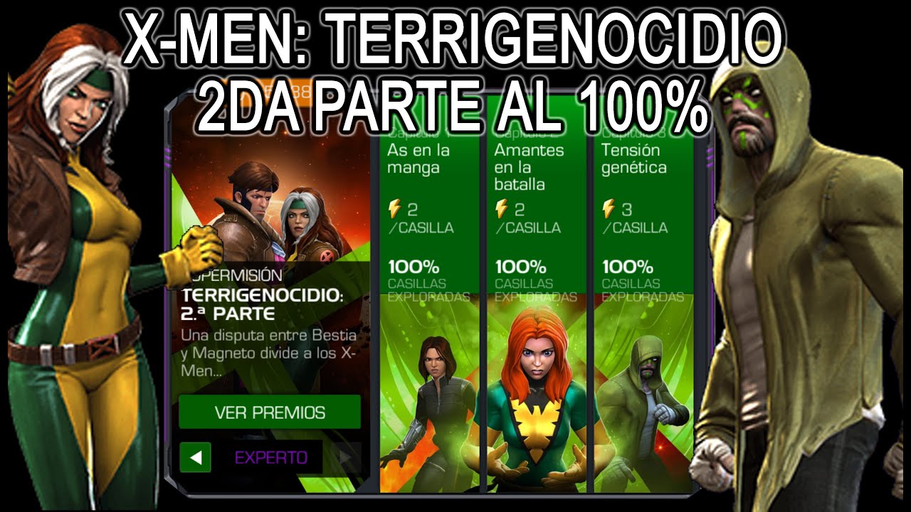 Terrigenocidio: 2ª Parte EXPERTO | Rogue & Karnak | MCOC Vídeo 54 - YouTube