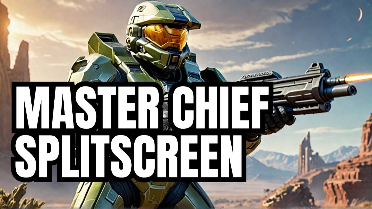 Halo The Master Chief Collection Splitscreen (Gameplay Campaign) - YouTube