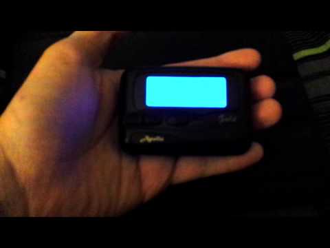SA CFS Apollo gold pager. Firecall alert tone.