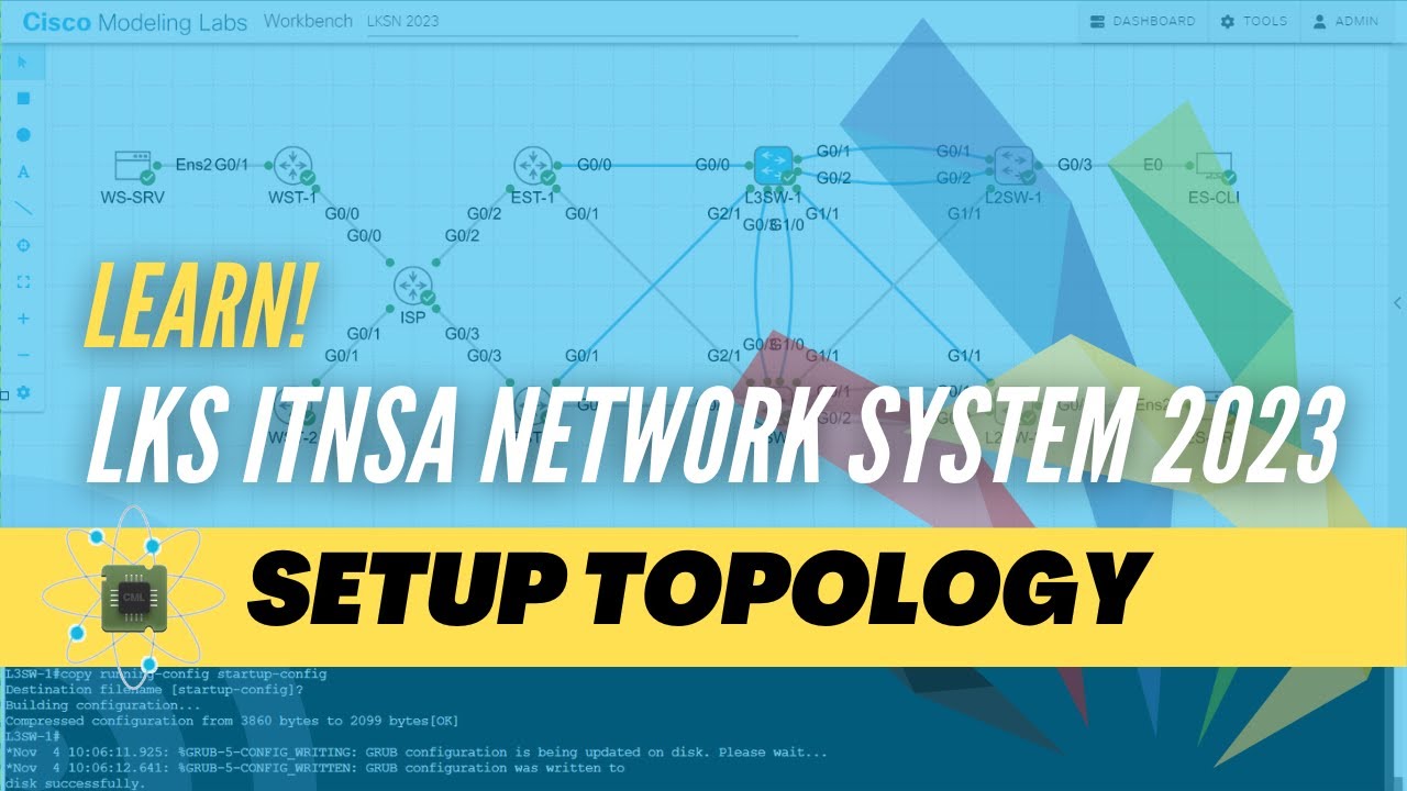 LKS ITNSA 2023 - Network Systems - Setup Topology - YouTube