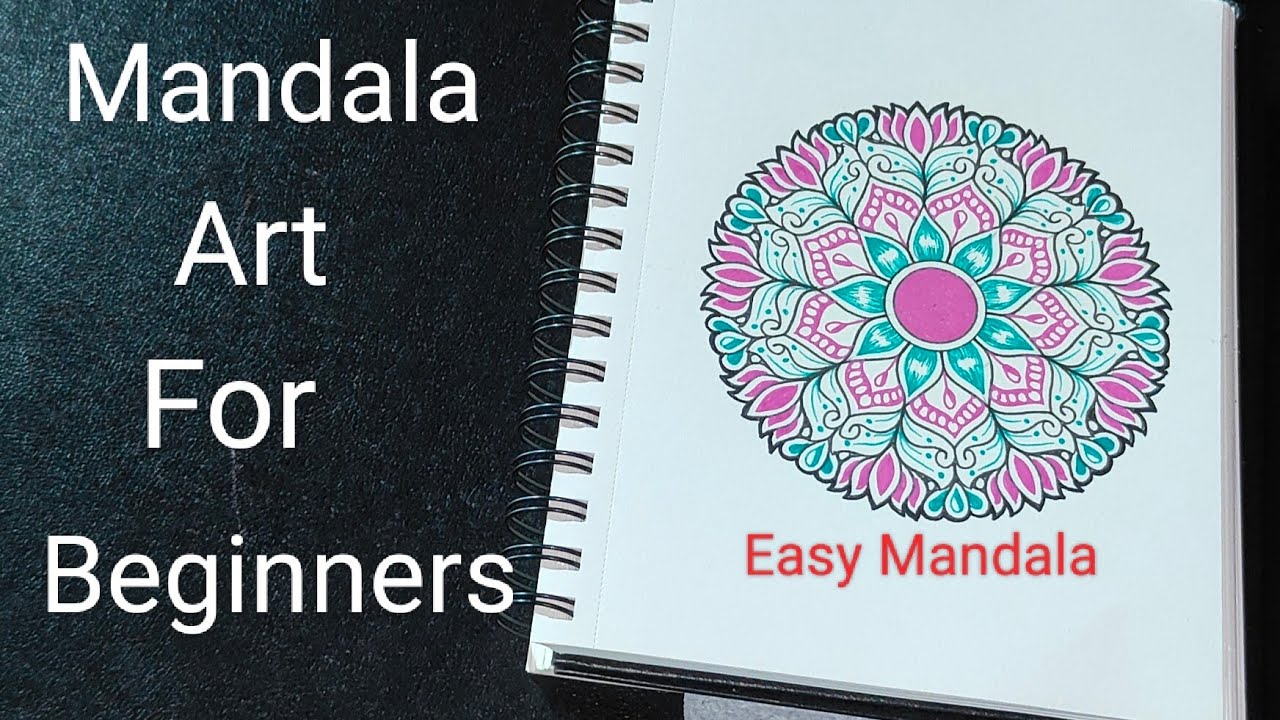 Mandala Art For Beginners|Step By Step Tutorial | @Easy_Mandala59 - YouTube