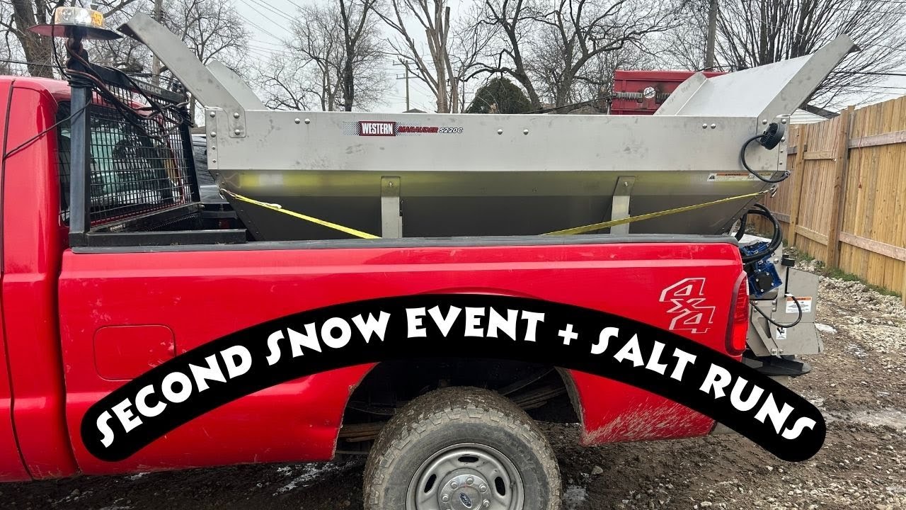 Improving Salt Spreader Skills! - YouTube