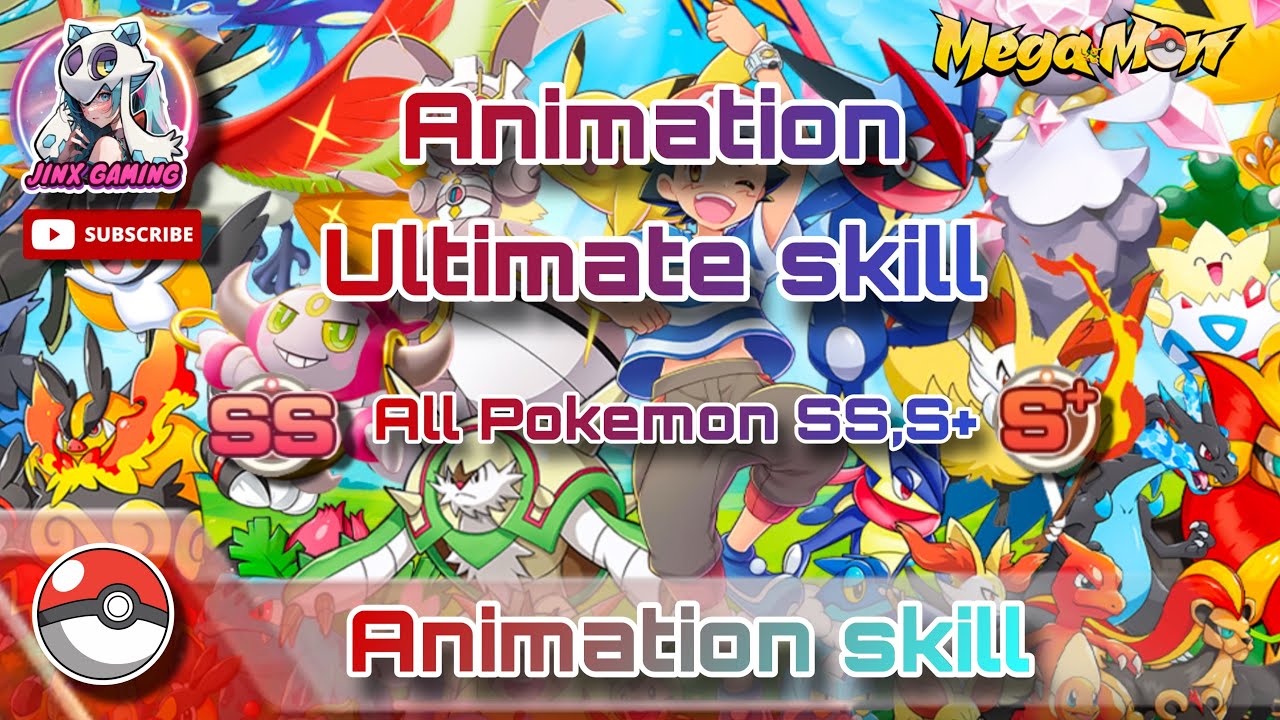 🔥Megamon🔥 Animation skill | all pokemon SS,S+ (megamon) - YouTube