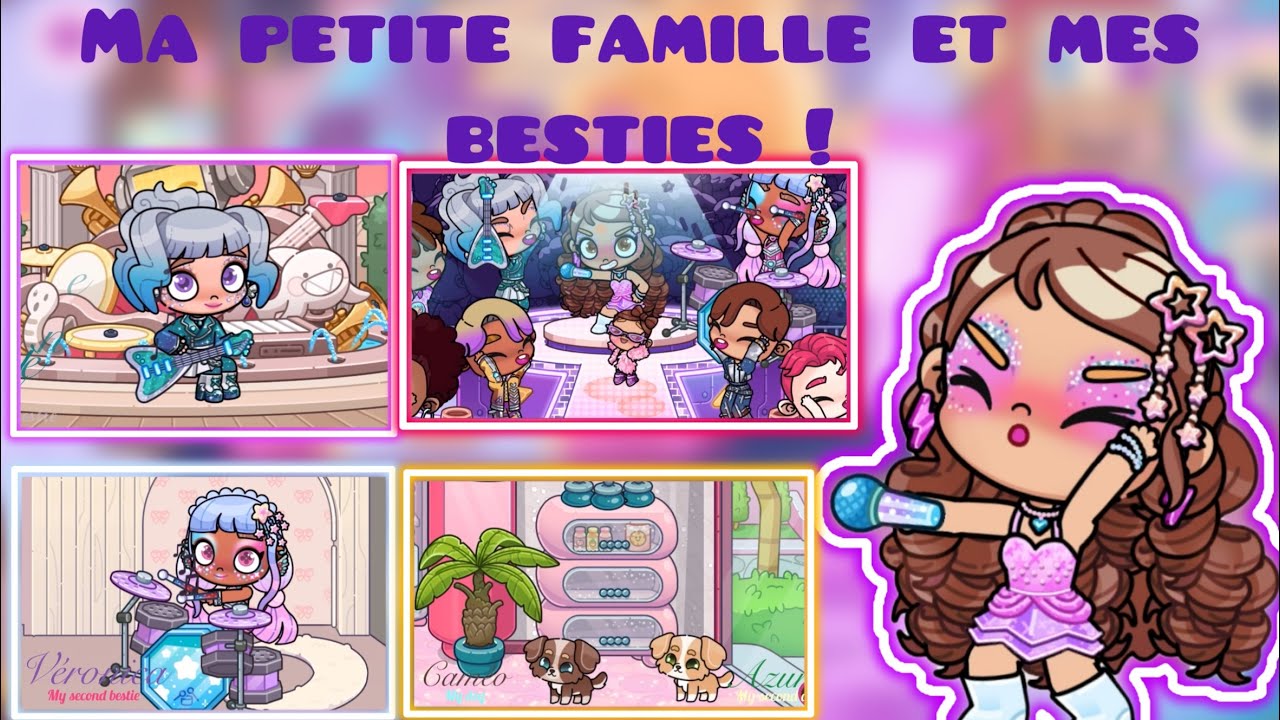 🌟 Découvrez ma famille et mes meilleurs amis ! 💖🐶 - YouTube