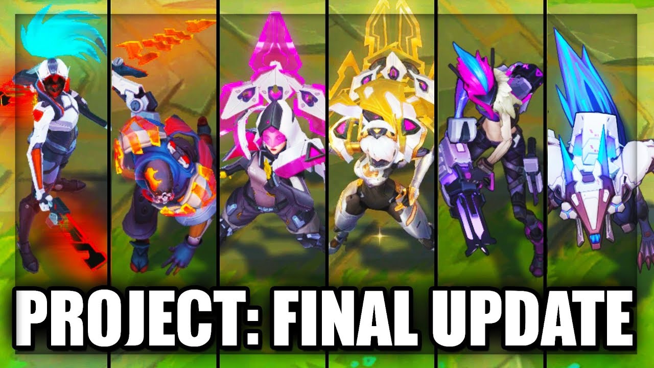 All New PROJECT Skins Final Update Pyke, Akali, Warwick, Irelia, Jinx ...