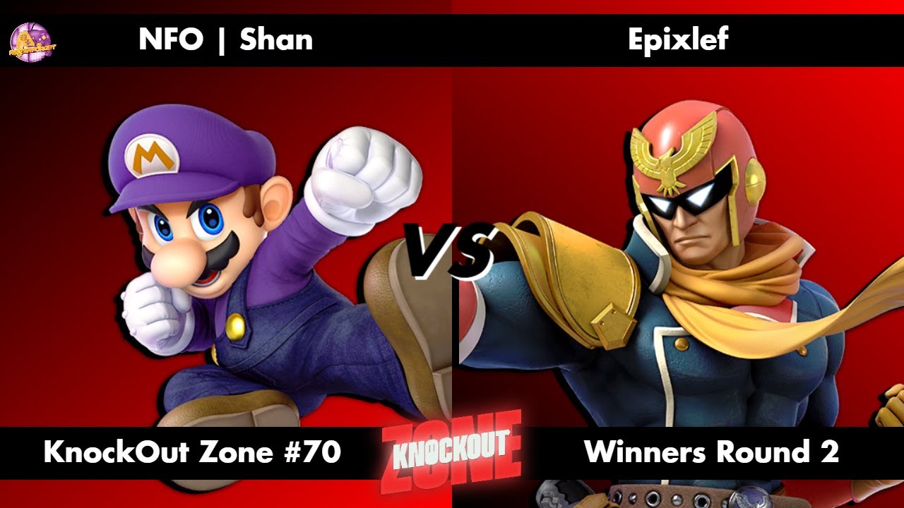 KnockOut Zone #70 - SSBU Winners Round 2 - Shan (Mario) vs Epixlef ...