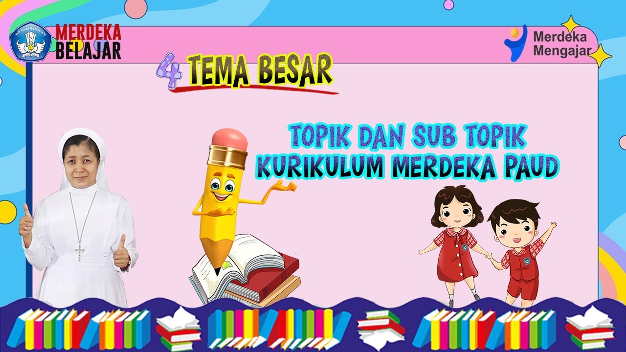 TEMA BESAR, TOPIK DAN SUB TOPIK KURIKULUM MERDEKA PAUD#kurikulummerdekabelajar #paud #modulajar ...