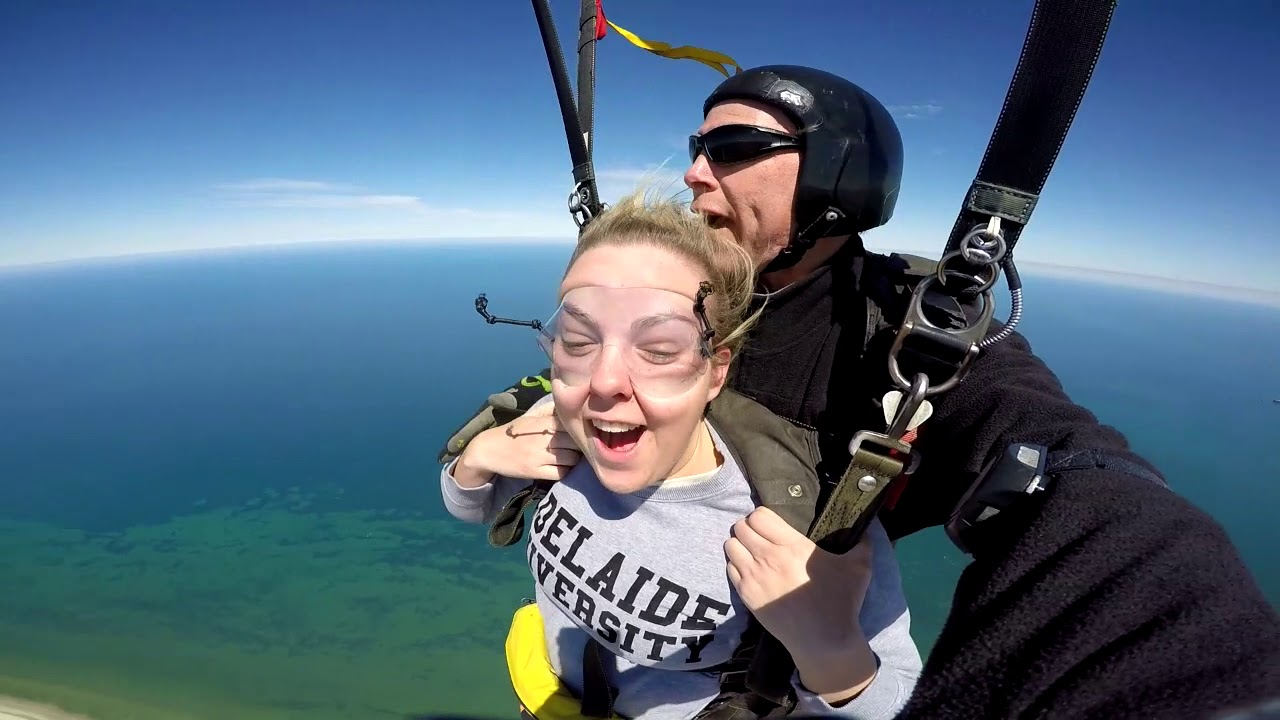 Kristina Shepherd at Coastal Skydive - YouTube