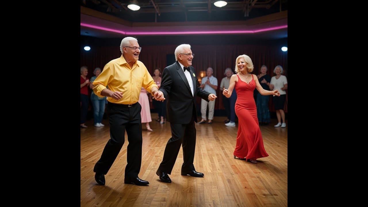 Senior Throwback: Dancing to the Classics from Their Era - YouTube