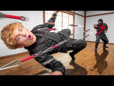 I Tried Surviving REAL Ninja Training!
