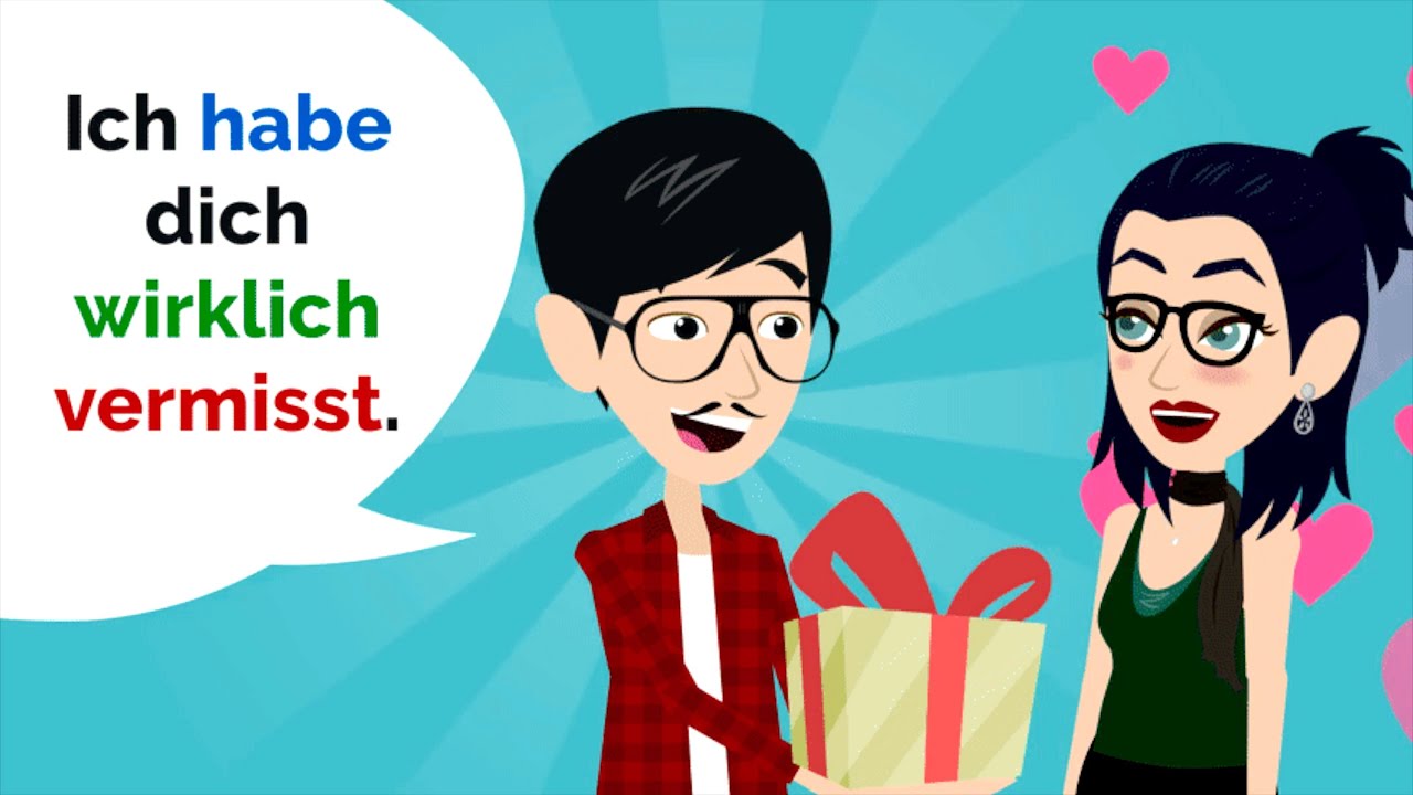 Deutsch lernen / Wie Lukas und Anna ihren Weg zueinander fanden - YouTube