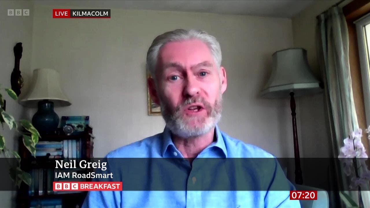 Neil Greig (IAM RoadSmart Policy Advisor) On BBC Breakfast [26.06.2024 ...