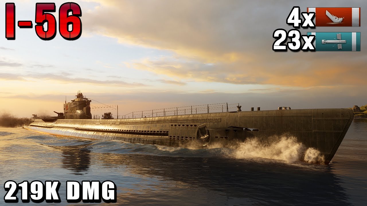 I-56 Submarine: Deadly Underwater Hunter in Action - YouTube