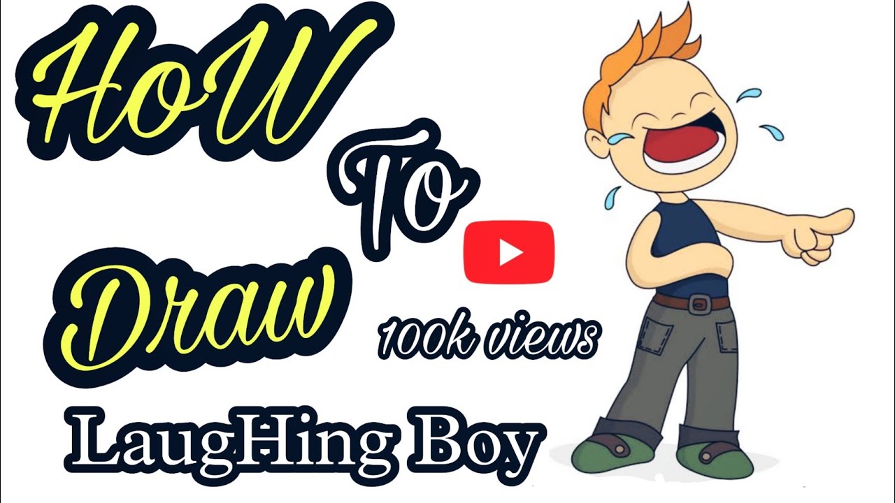 Funny Boy || How To Draw || Easy To Draw Stap By Stap... @KIDZONELOVERS ...