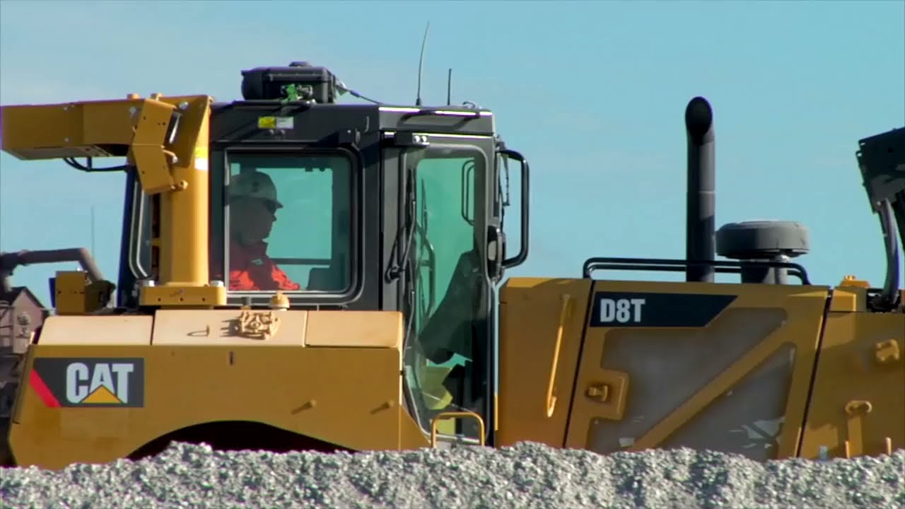 remote operated Cat D8T DOZER - YouTube