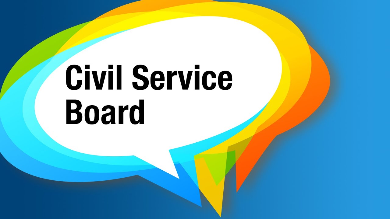 Civil Service Board - November 7, 2024 - YouTube
