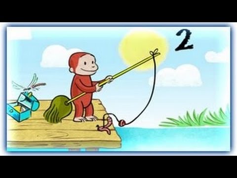 Curious George - Fishing With George - Curious George Games - YouTube