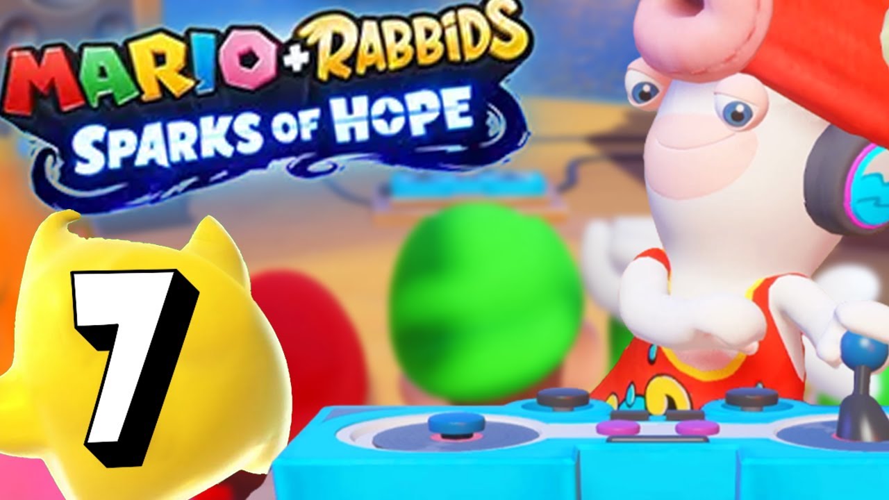 MARIO + RABBIDS SPARKS OF HOPE 🐰 #7: Strandparty mit DJ Cheep Tuna ...