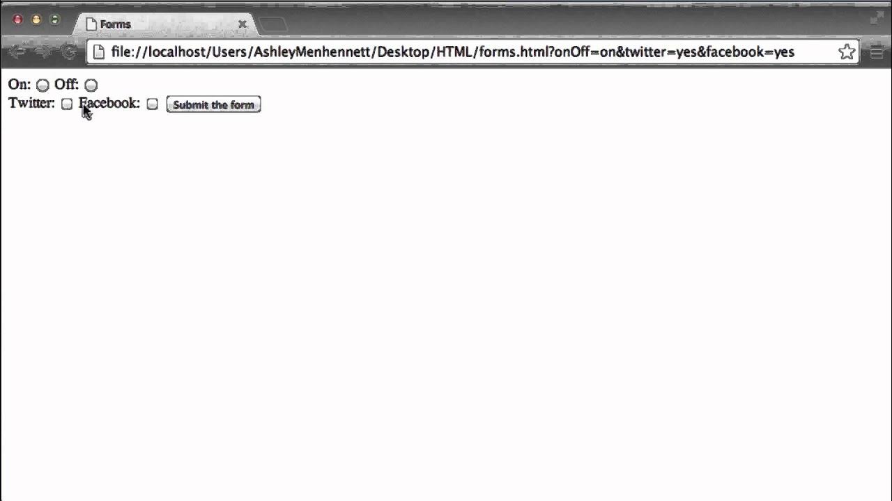 Radio Buttons, Checkboxes, the Select Element and Textareas | HTML Tutorials - YouTube