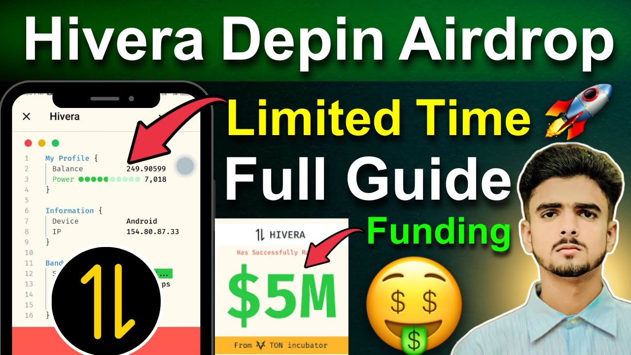 Hivera Depin Telegram Airdrop | Hivera Telegram Mining Airdrop Full ...