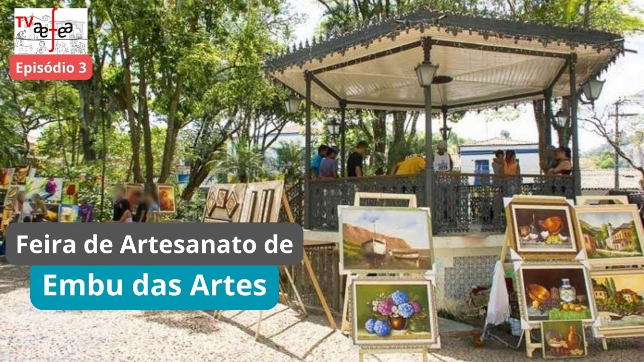 EP 03: Live da Feira do Embu das Artes! - YouTube